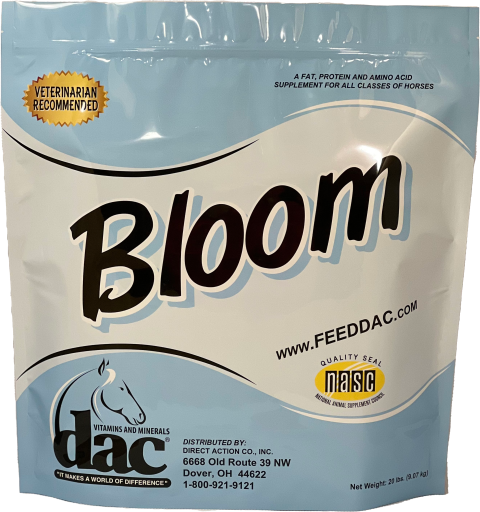 dac® Bloom – dac® | Equine and Livestock Health and Nutrition Products