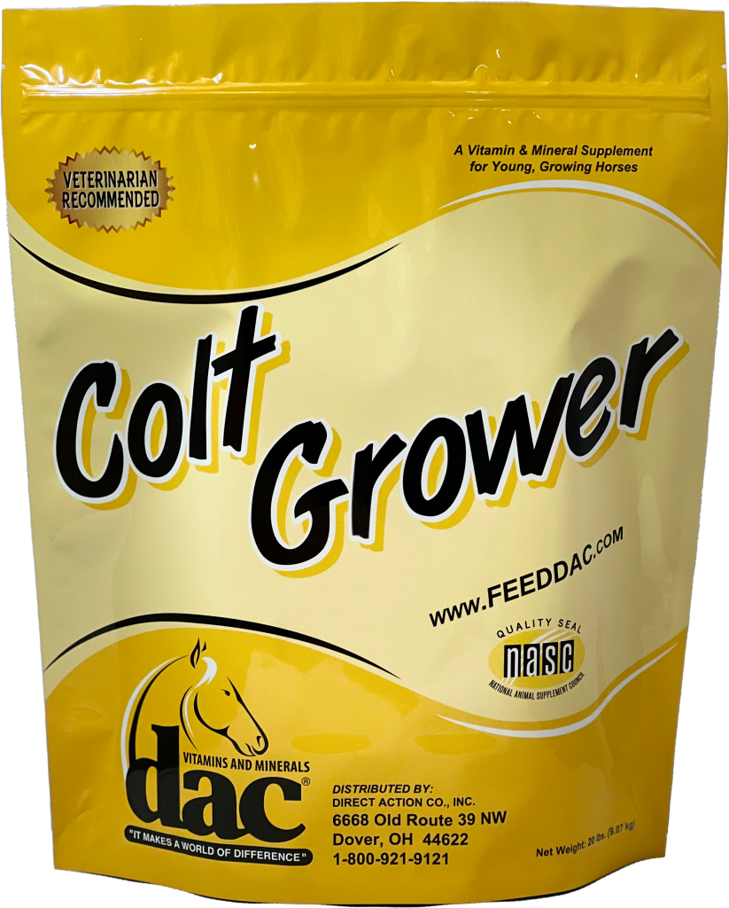 dac® Colt Grower – dac® | Equine and Livestock Health and Nutrition ...