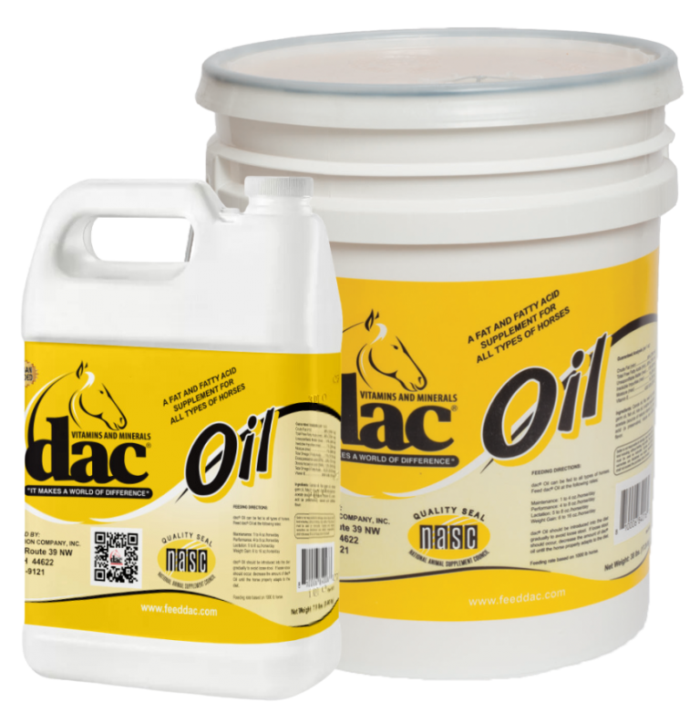 dac® Oil – dac® | Equine and Livestock Health and Nutrition Products